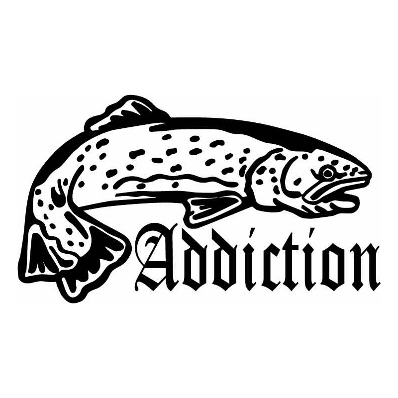 HoosierDecal Cool Fishing Vinyl Decal for Boat Car Window - Hoosierdecal