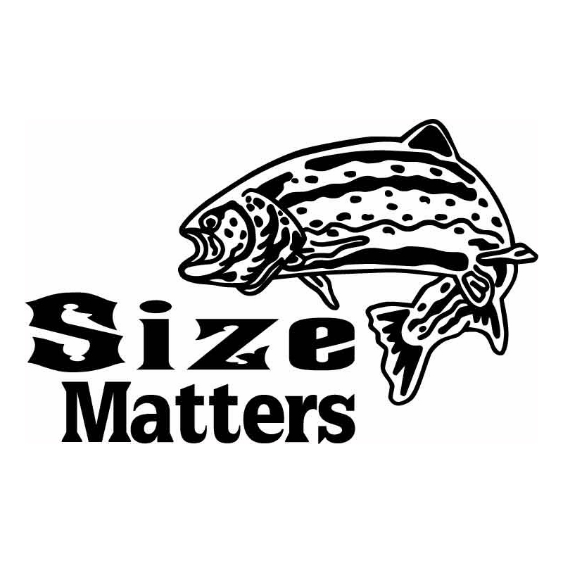HoosierDecal Cool Fishing Vinyl Decal for Boat Car Window - Hoosierdecal