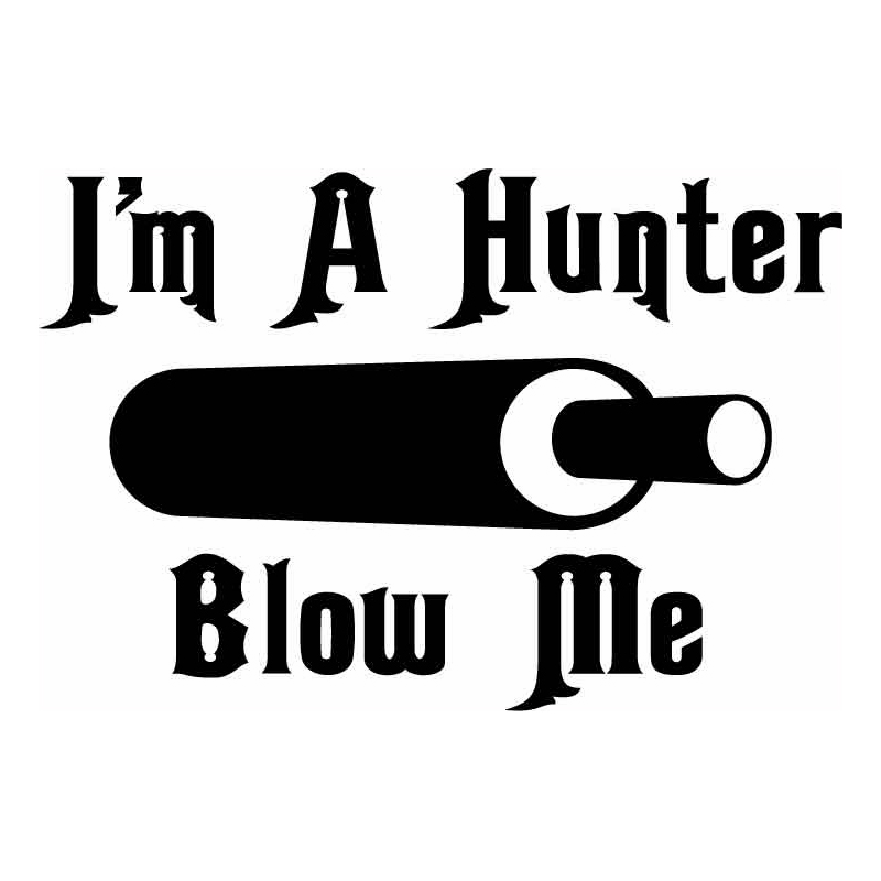 HoosierDecal Cool Hunting Vinyl Decal for Boat Car Window - Hoosierdecal