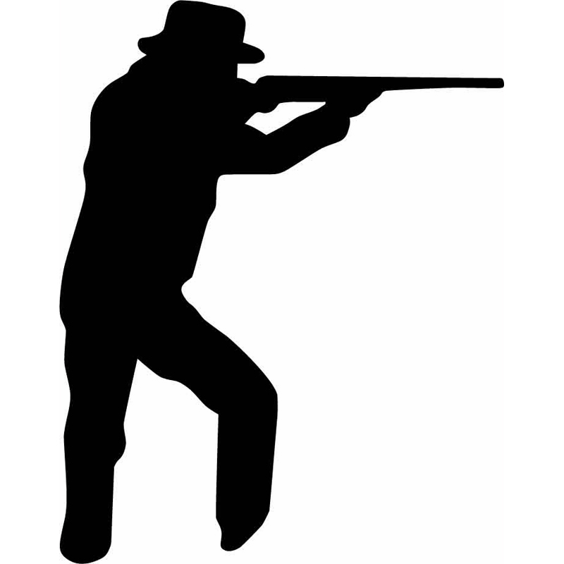 HoosierDecal Cool Hunting Vinyl Decal for Boat Car Window - Hoosierdecal