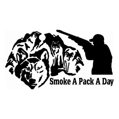 HoosierDecal Cool Hunting Vinyl Decal for Boat Car Window - Hoosierdecal