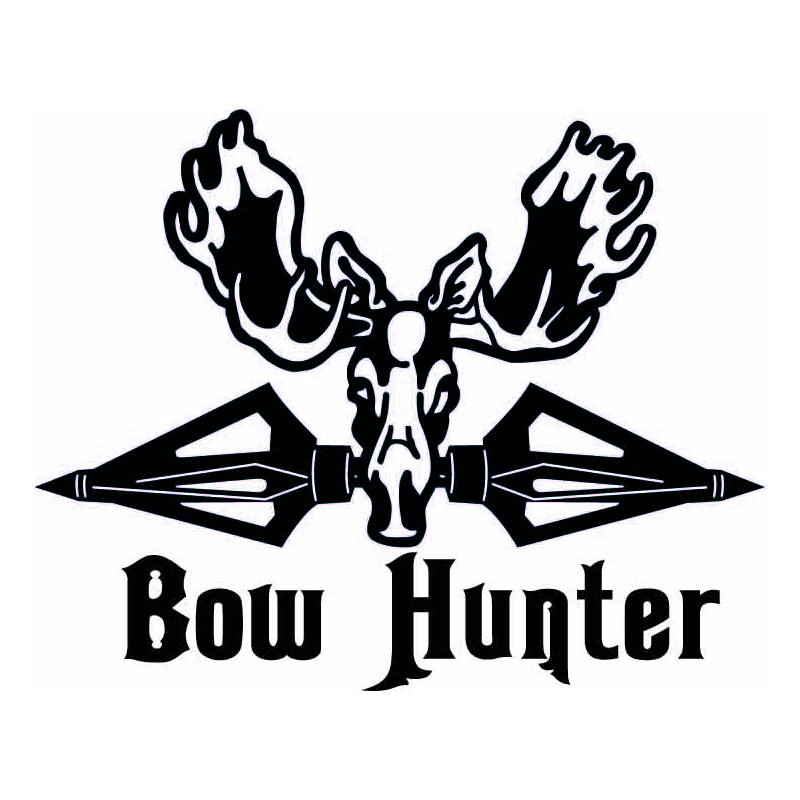 HoosierDecal Cool Hunting Vinyl Decal for Boat Car Window - Hoosierdecal