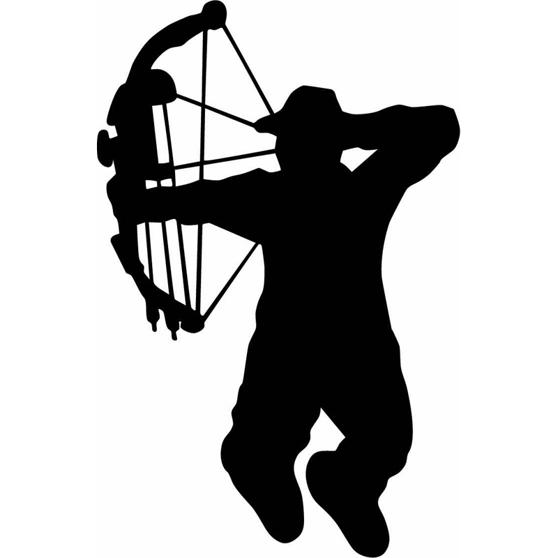 HoosierDecal Cool Hunting Vinyl Decal for Boat Car Window - Hoosierdecal