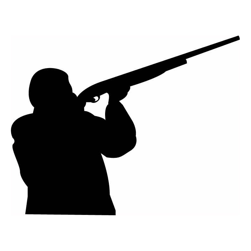 HoosierDecal Cool Hunting Vinyl Decal for Boat Car Window - Hoosierdecal