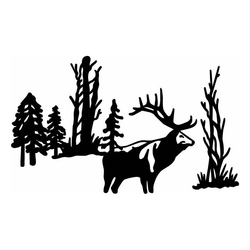 HoosierDecal Cool Hunting Vinyl Decal for Boat Car Window - Hoosierdecal