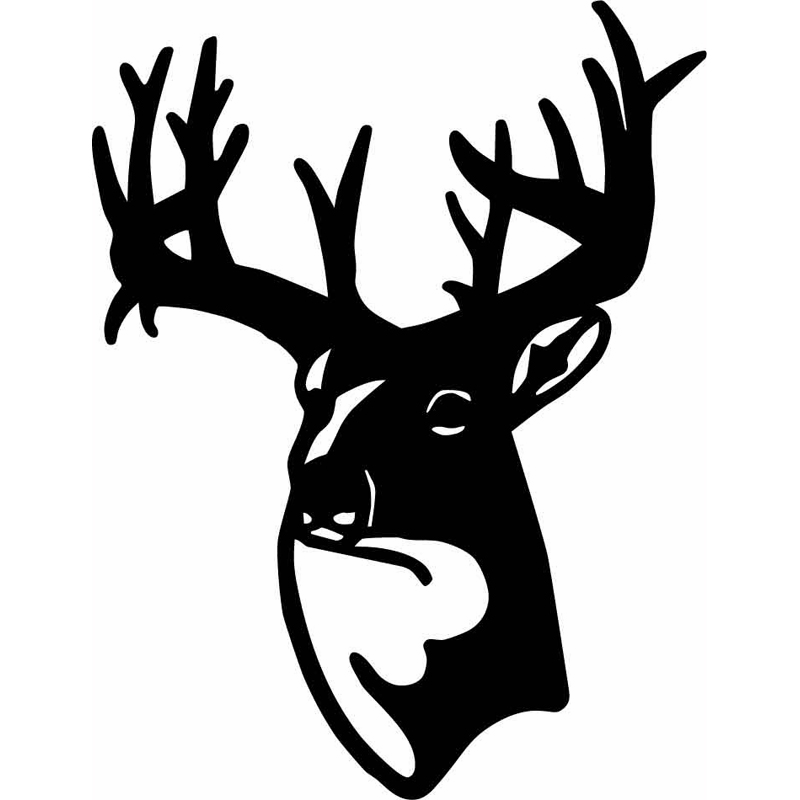 HoosierDecal Cool Deer Hunting Vinyl Decal for Boat Car Window 1685 ...