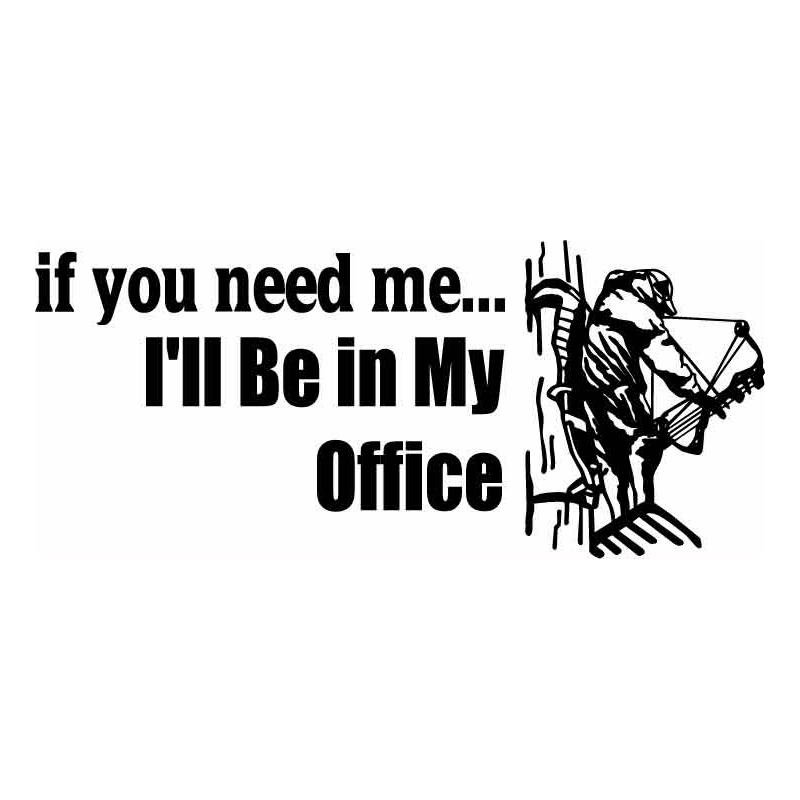 HoosierDecal Cool Bow Hunting Vinyl Decal for Truck or Car Window 1690 ...