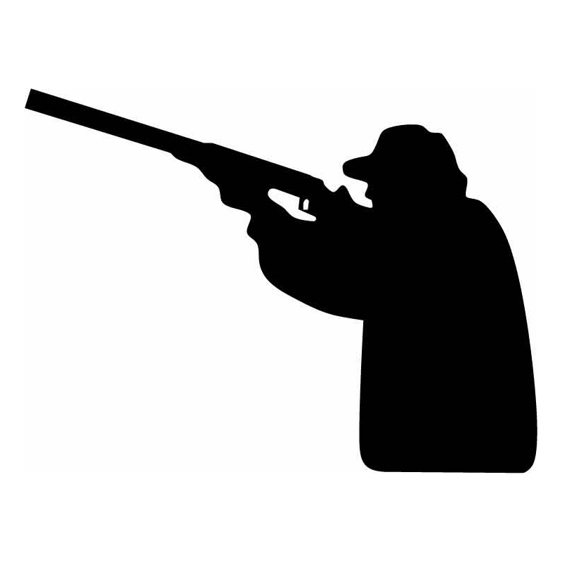 HoosierDecal Cool Hunting Vinyl Decal for Boat Car Window - Hoosierdecal