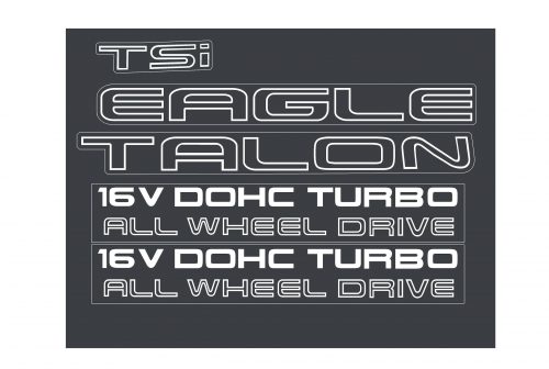1g-Custom-Eagle-Talon-Decals - Hoosierdecal