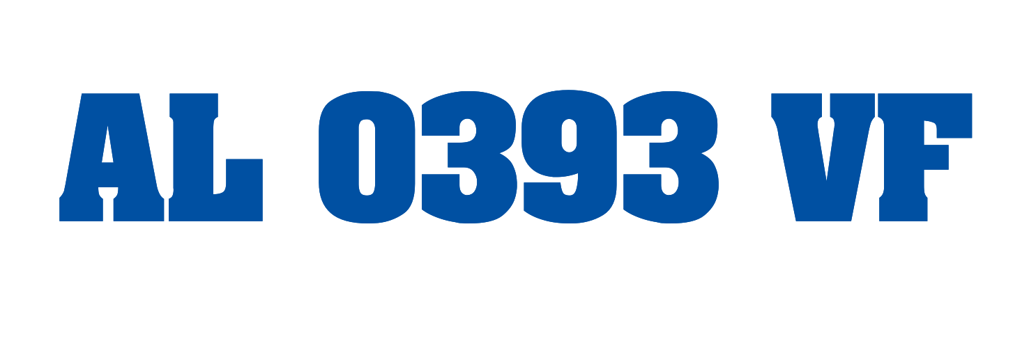 AL 0393 VF - Hoosierdecal