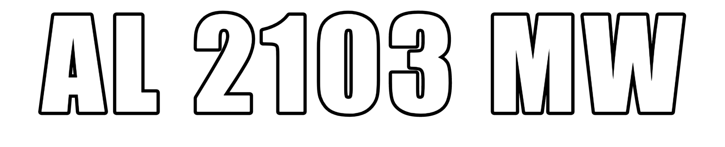 AL 2103 MW - Hoosierdecal