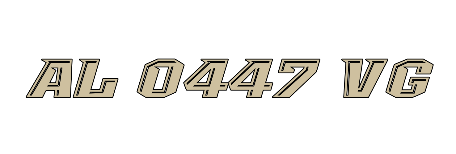 AL 0447 VG - Hoosierdecal