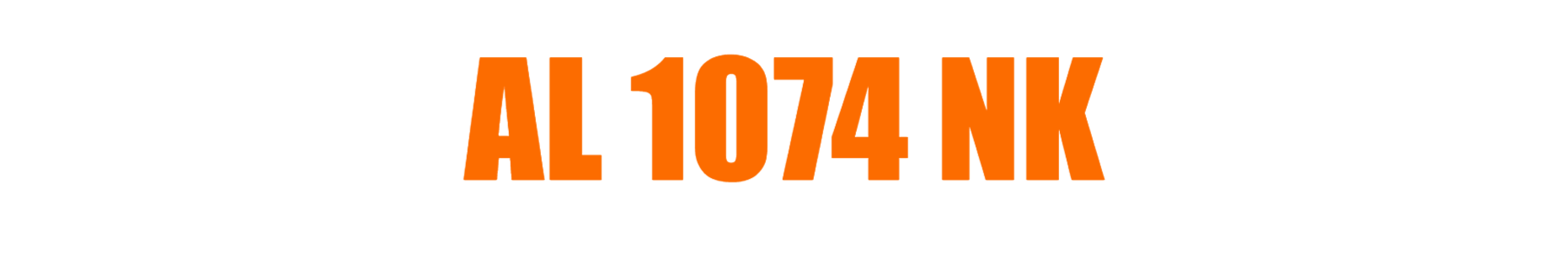 AL 1074 NK - Hoosierdecal