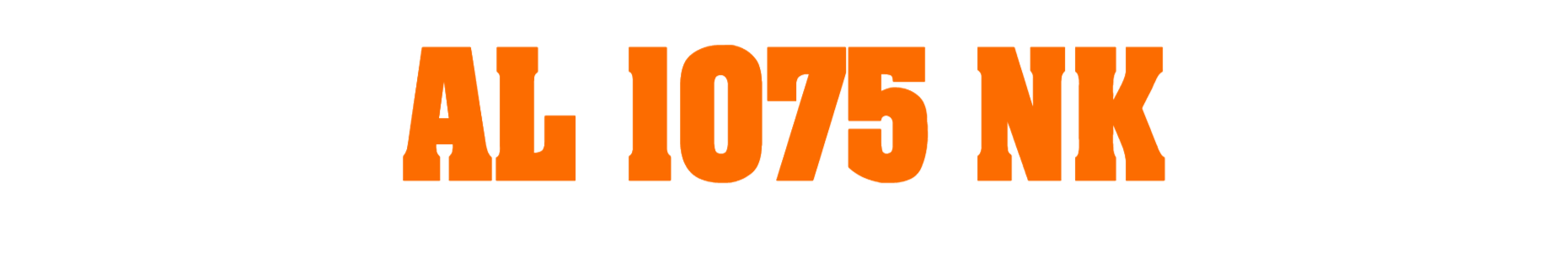 AL 1075 NK - Hoosierdecal