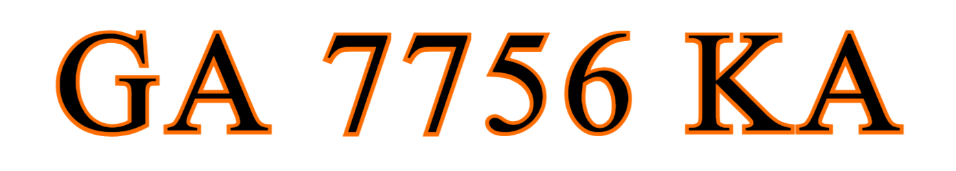 GA 7756 KA - Hoosierdecal