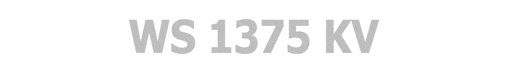 WS 1375 KV - Hoosierdecal