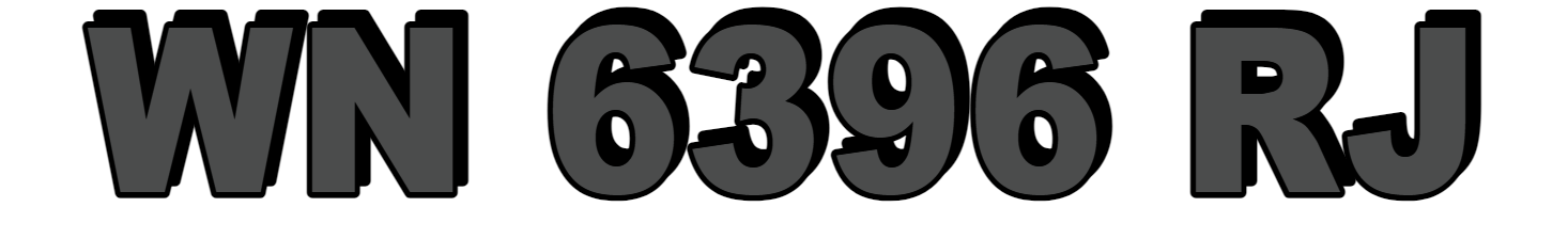 WN 6396 RJ - Hoosierdecal