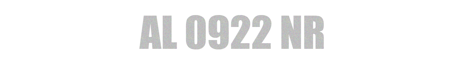 AL 0922 NR - Hoosierdecal