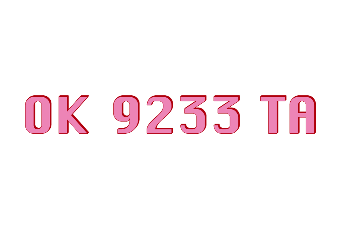 OK 9233 TA - Hoosierdecal
