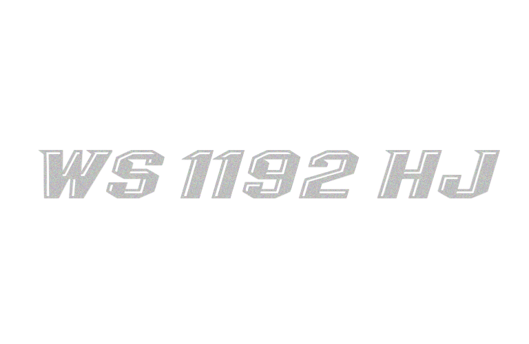 WS 1192 HJ - Hoosierdecal