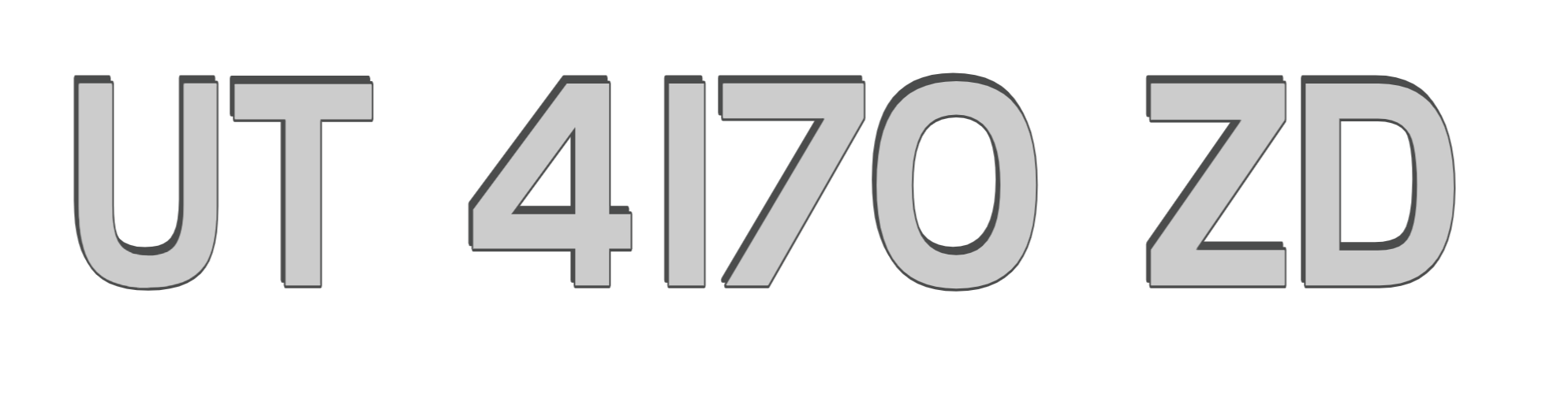 UT 4170 ZD - Hoosierdecal