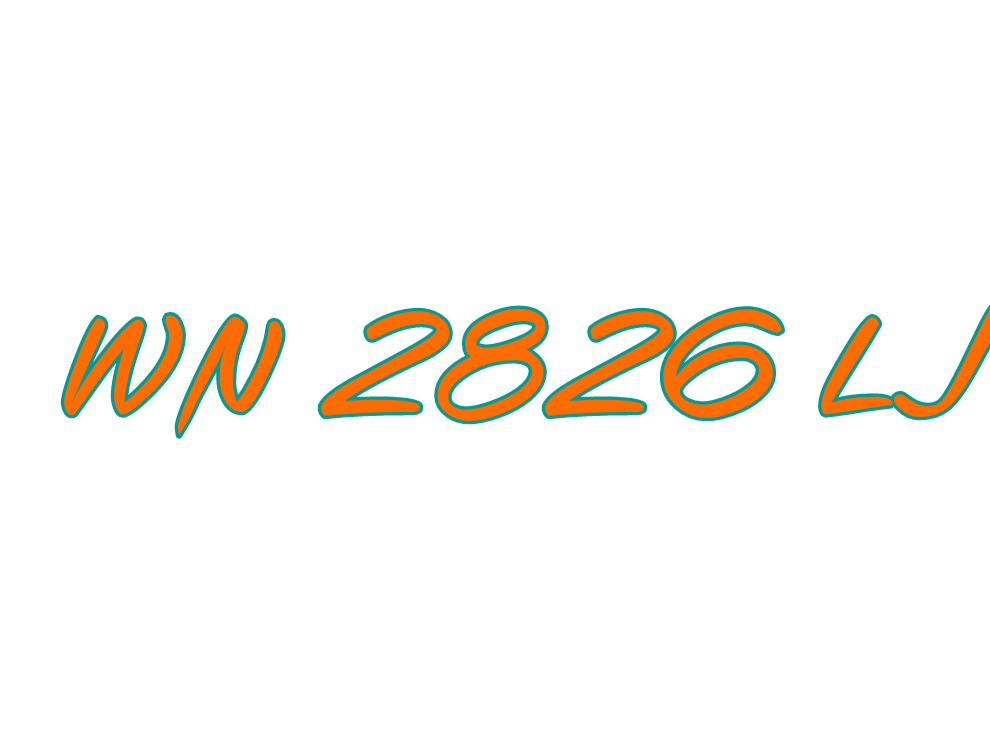 WN 2826 LJ - Hoosierdecal