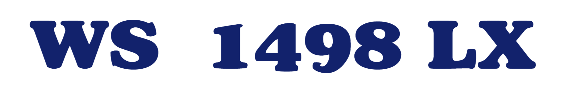 WS 1498 LX - Hoosierdecal