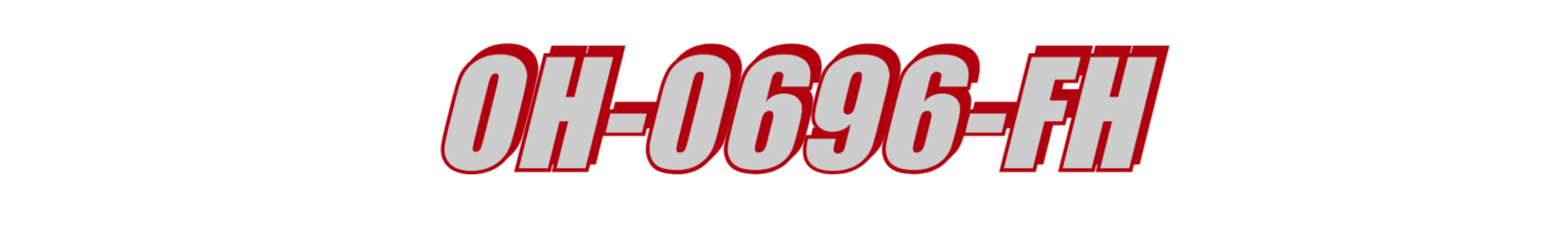 OH-0696-FH - Hoosierdecal