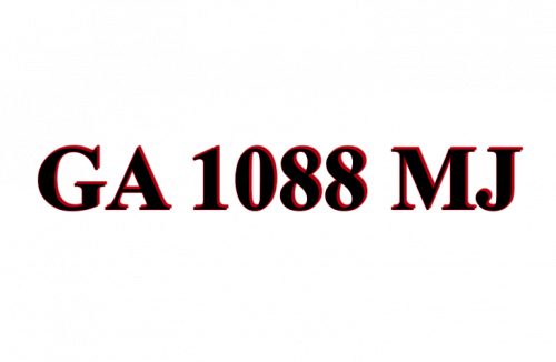 GA 1088 MJ - Hoosierdecal