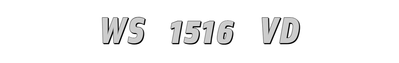 WS 1516 VD - Hoosierdecal