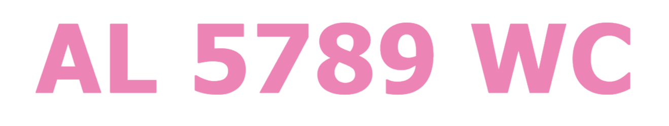 AL 5789 WC - Hoosierdecal