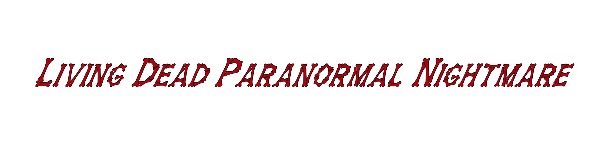 Paranormal Activity Font