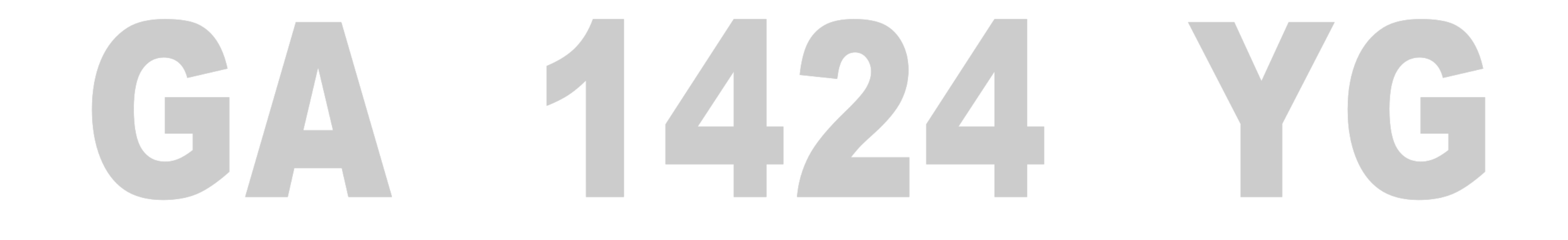 GA 1424 YG - Hoosierdecal