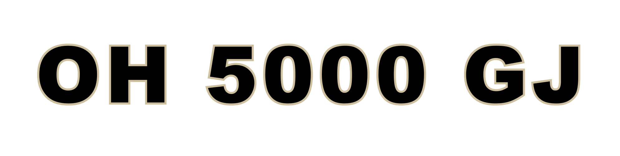 OH 5000 GJ - Hoosierdecal