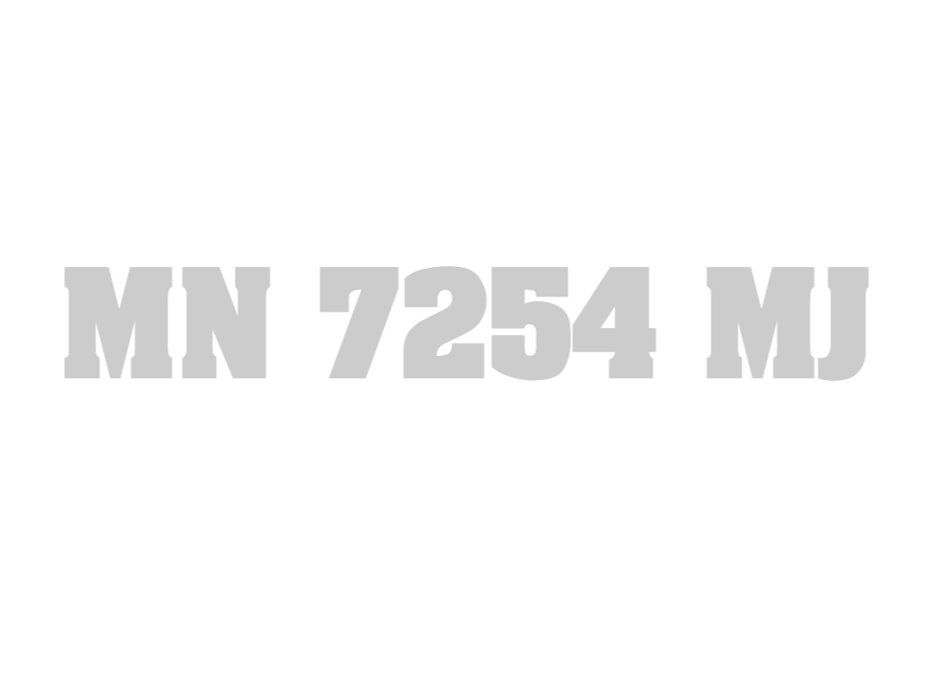 MN 7254 MJ - Hoosierdecal