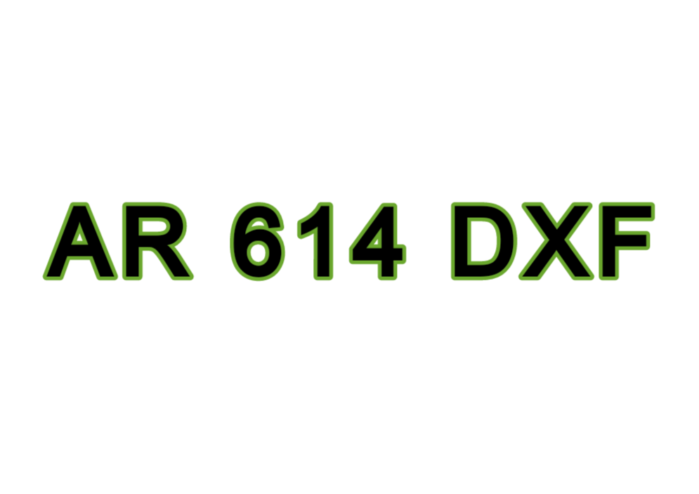 AR 614 DXF - Hoosierdecal