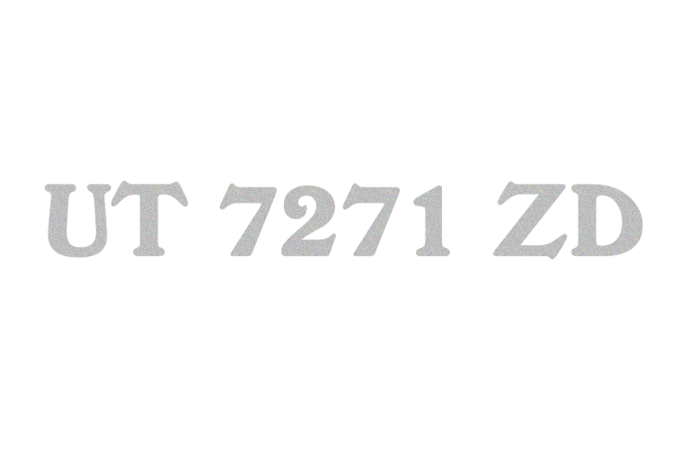 UT 7271 ZD - Hoosierdecal