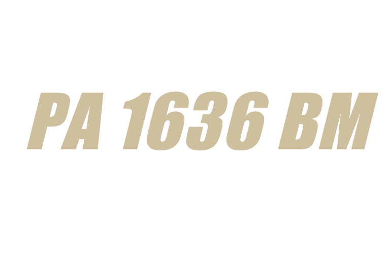 PA 1636 BM - Hoosierdecal