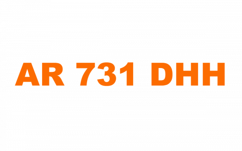 AR 731 DHH - Hoosierdecal