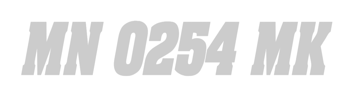 MN 0254 MK - Hoosierdecal