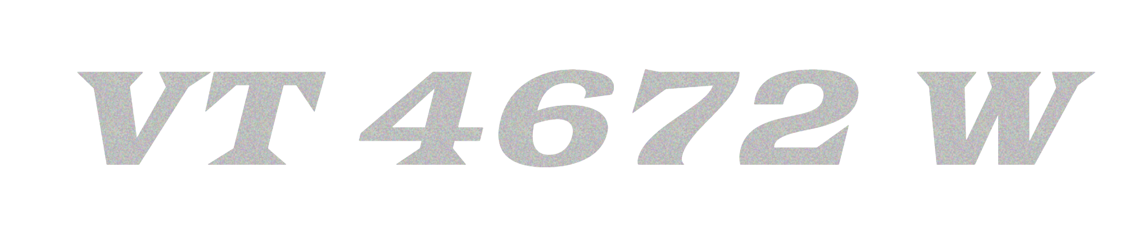 VT 4672 W - Hoosierdecal