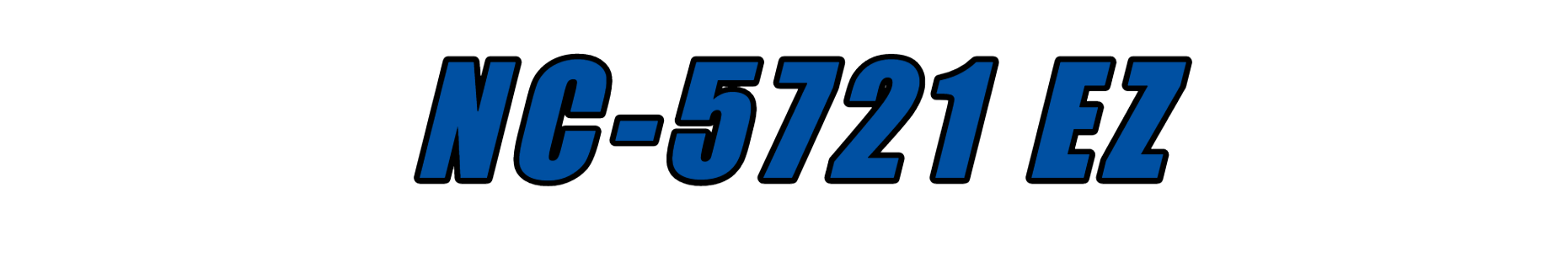 NC-5721 EZ - Hoosierdecal