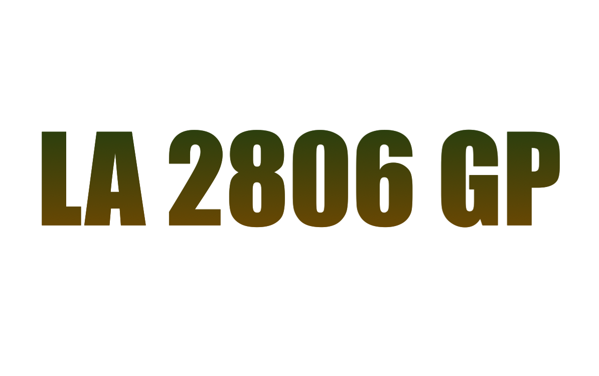 LA 2806 GP - Hoosierdecal