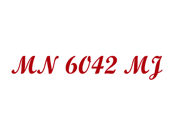 MN 6042 MJ - Hoosierdecal