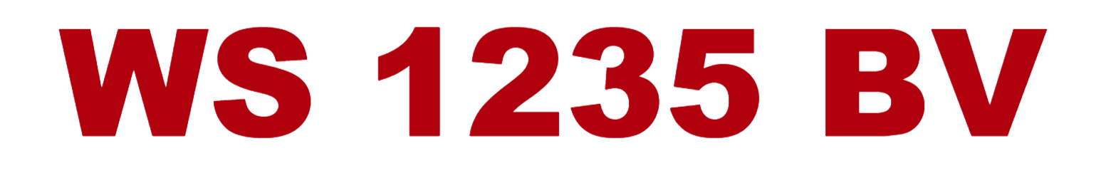 WS 1235 BV - Hoosierdecal