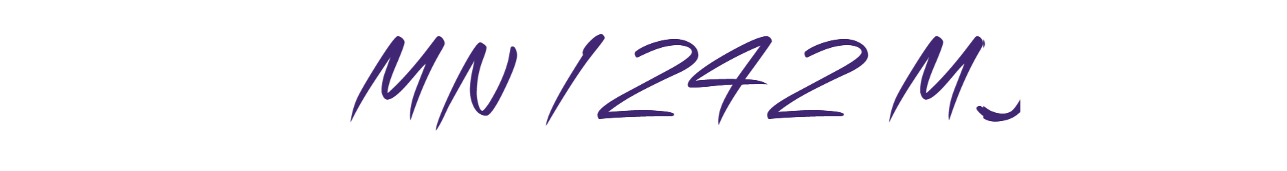 MN 1242 MJ - Hoosierdecal