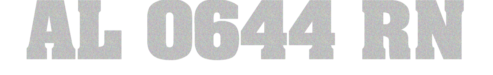 AL 0644 RN - Hoosierdecal