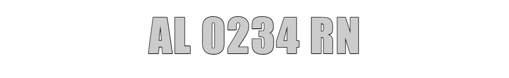 AL 0234 RN - Hoosierdecal