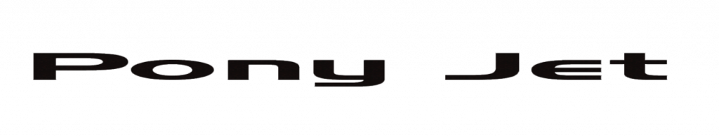 Pony Jet - Hoosierdecal