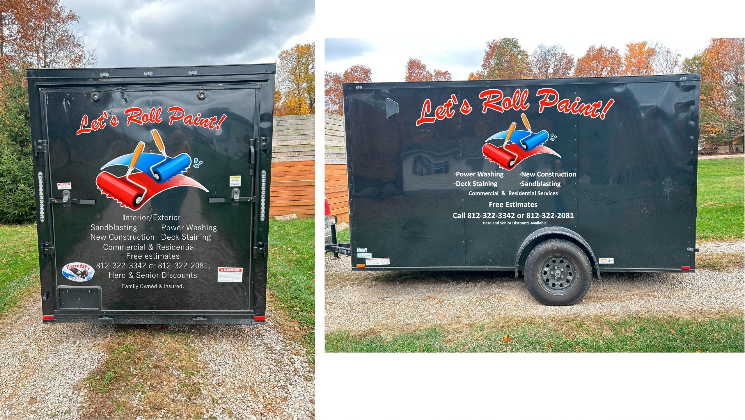 Lets Roll Paint - Hoosierdecal